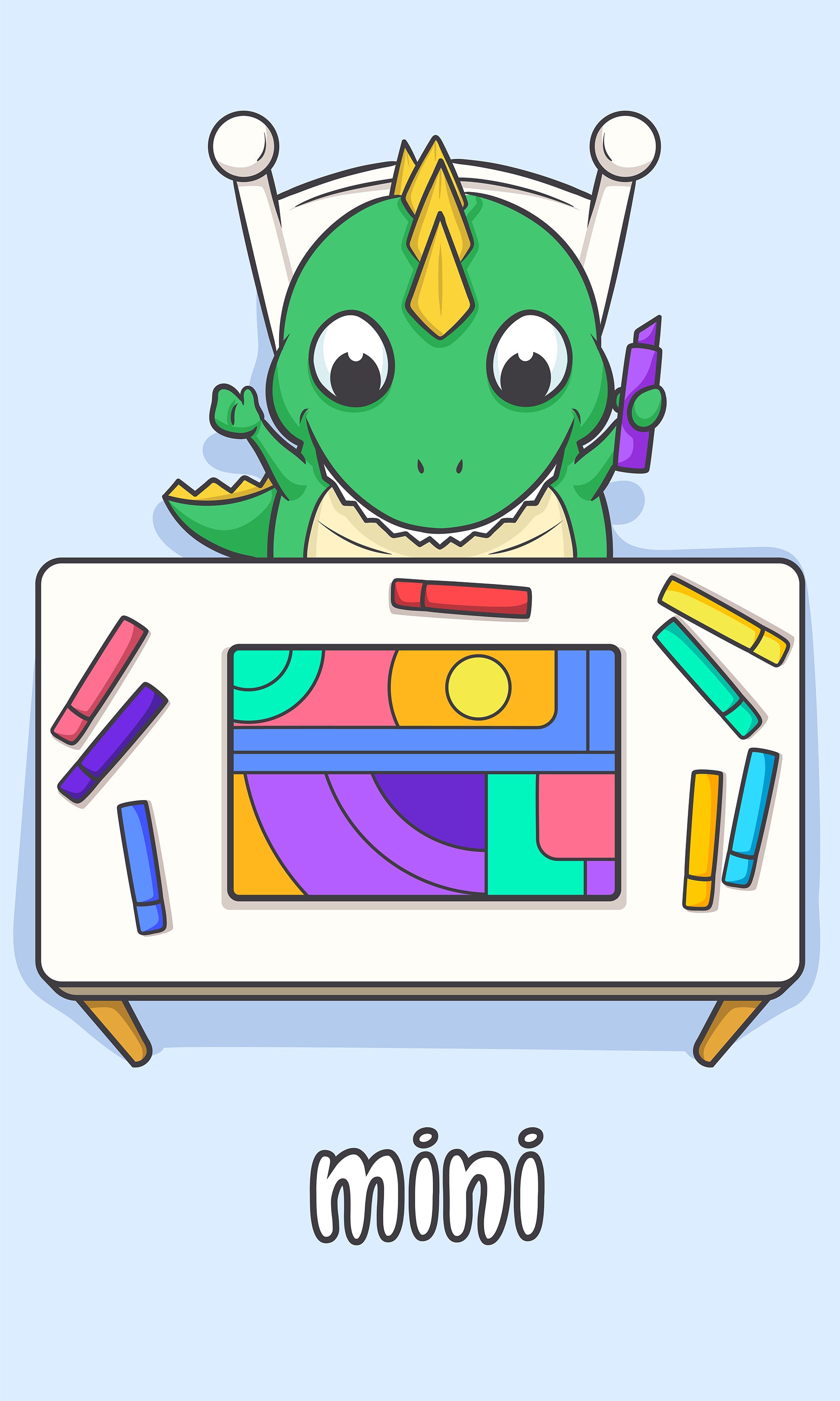 Mini | Coloring Posters